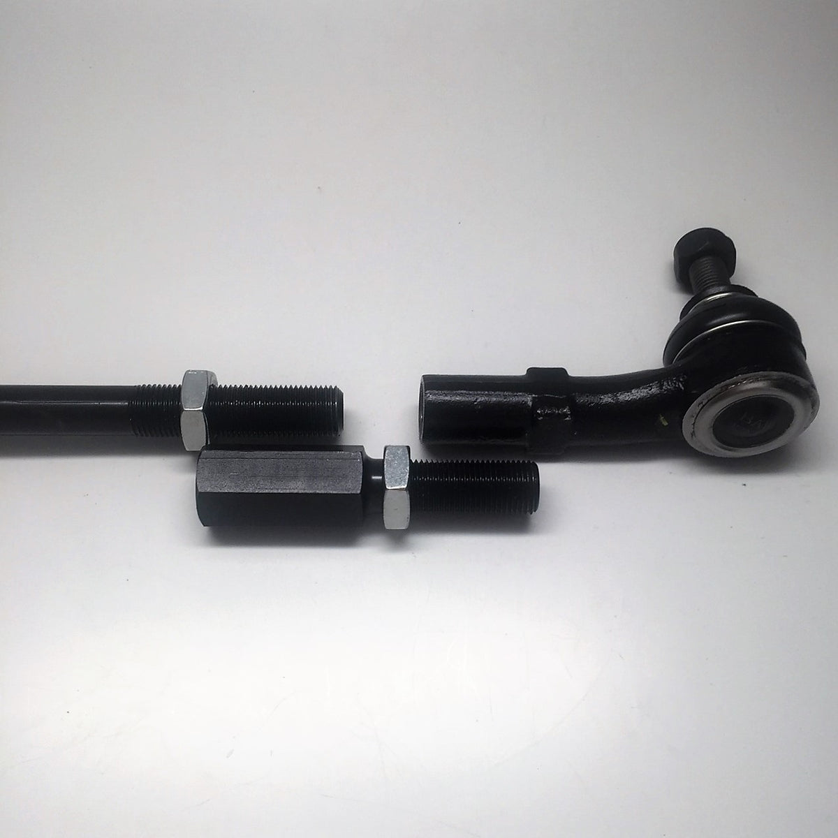 Threaded Tie Rod Extender Premium Spring Extension Rod Set Flexible